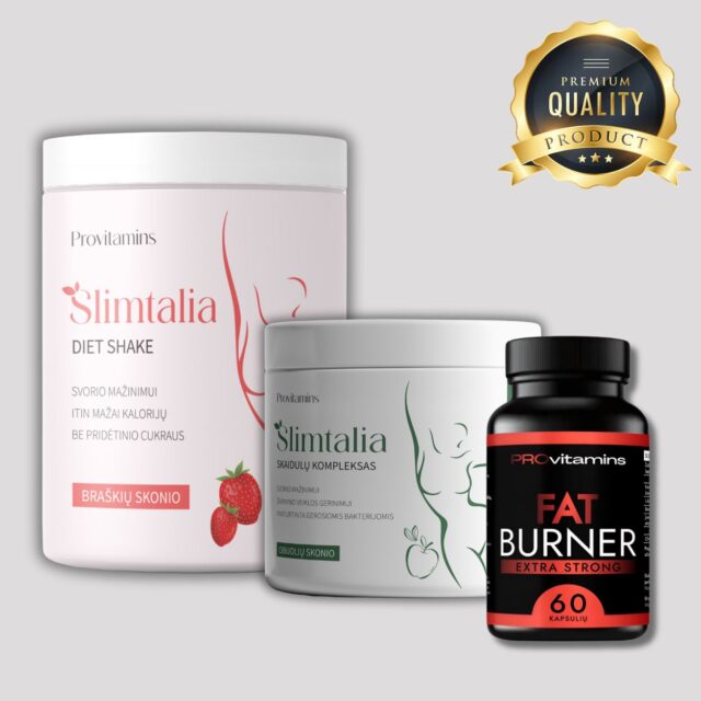 Provitamins Maksimalaus efekto komplektas lieknėjimui - Moterstalija.lt